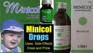 MINICOL Drops Uses, Dose, Side Effects, Gas Syrup For Newborn